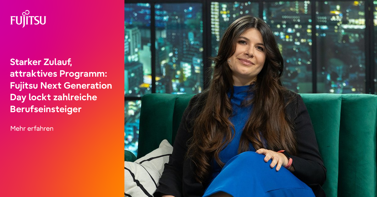 Starker Zulauf, attraktives Programm: Fujitsu Next Generation Day lockt zahlreiche Berufseinsteiger